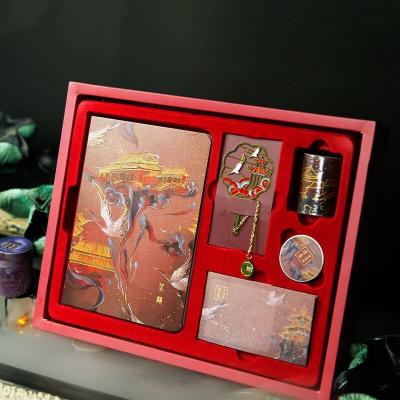 Cina Zaino regalo per ringraziare Set di quaderni con note adesive di design retrò in vendita