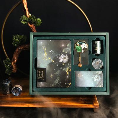 Cina Zaino regalo per ringraziare Set di quaderni con note adesive di design retrò in vendita