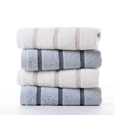 China Customized Design Silk Screen Printed Fusang Message Cotton Towel for Exhibition Gift for sale