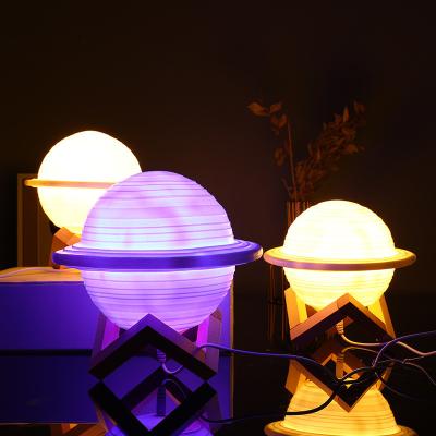 China Andere activiteiten Essentiële 13 cm kleurrijke planetaire lamp met 2 kleuren grafische drukwerk Te koop