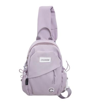 Cina 2 Stampa a colori Borsa da petto di moda sportiva leggera Borsa da spalla per regalo ai dipendenti in vendita