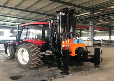 China Depth 200m Water Well Drilling Rig Tractor Mounted  10T 	Lifting Power for sale