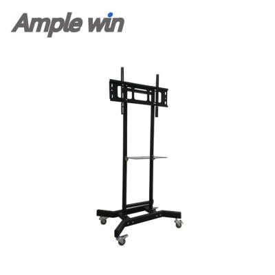China Height Adjustable Economic Ergonomic Home Tv Cart with Wheels for sale