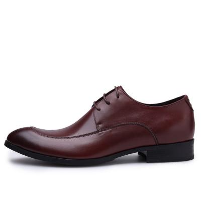 Cina Negozi Comodi Scarpe da uomo, Calzature da uomo da estate, Scarpe da uomo marrone con pizzi. in vendita