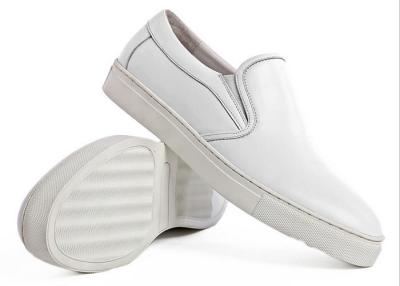 China Outdoor joggeschoenen voor mannen, echte leren sneakers. Te koop