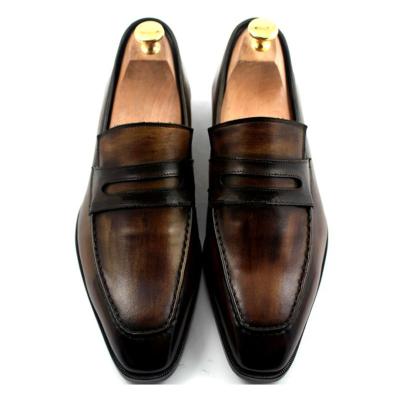Cina Calzature da uomo in pelle su misura Calzature Goodyear Calzature 100% realizzate a mano in vendita