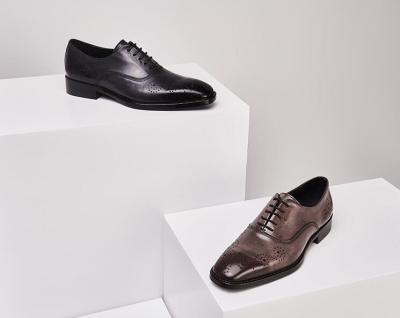 Cina Calzature da sposa da uomo da piedi quadrati calzature da sposa da uomo italiane calzature da sposa da uomo nere calzature da ufficio Oxford in vendita