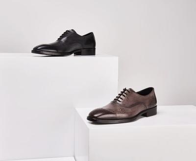 Cina Calzature da sposa da uomo da piedi quadrati calzature da sposa da uomo italiane calzature da sposa da uomo nere calzature da ufficio Oxford in vendita
