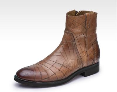 Cina Inverno Classic Calzature da uomo in pelle Casual Normal Size Lace Up Mens Suede Ankle Boots in vendita