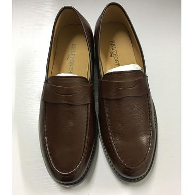 China Op maat gemaakte OEM Mensen Lederen Loafers Top Grain Lederen Venetiaanse Loafers Te koop
