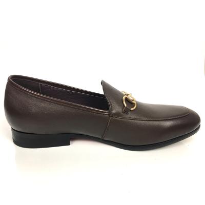 China Trendy Mens Dress Leer Loafers Ronde Toe Comfortable Mens Formal Schoeisel Te koop
