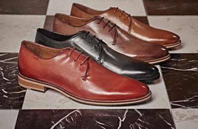 Cina Calzature in pelle da uomo Goodyear Custom Handmade Oxford con quattro colori in vendita