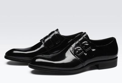 Cina Retro Brogue Uomini Scarpe da ufficio, Scarpe da ufficio nero Oxford in vendita
