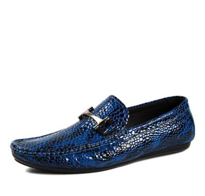 China Alligator Homens de Couro Original Loafers Casual Outdoor Homens PU Loafers à venda