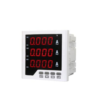 China 120*120 LCD Type Digital Three-phase ammeter , Current Meter, Ampere Meter for sale