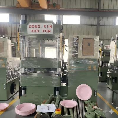 China Industrial Short Cycle Melamine Hot Press Machine Single Color For Crockery Items for sale