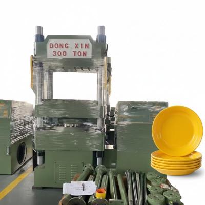 China 300T Hydraulic Refurbished Melamine Press Machine For Dinnerware Production for sale