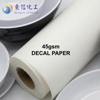 China 45Gsm Heat Resistant Melamine Foil Paper Scratch Resistance No Toxic for sale