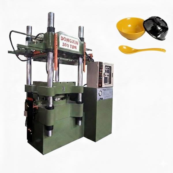 Quality Automatic Hydraulic Melamine Press Machine PLC Control For Dinner Set Making for sale