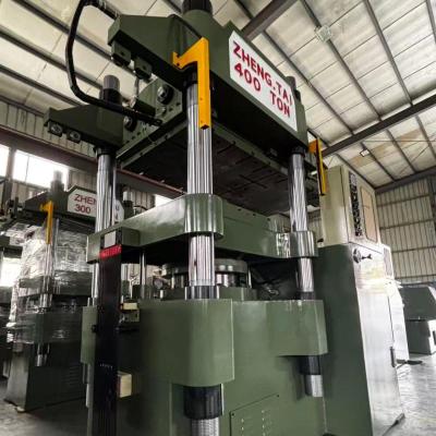 China High Speed Melamine Ware Press Machine Precision Control 400T Pressure Double Color for sale