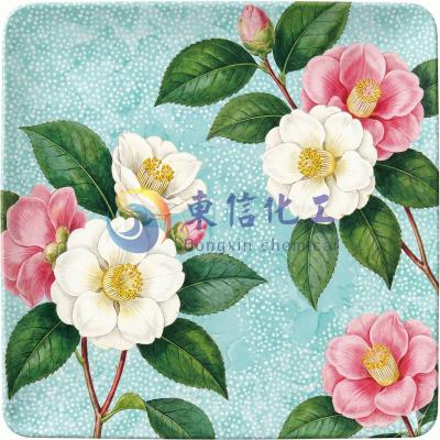 China High Scratch Resistance Melamine Decal Paper For Decorative Melamine Tableware for sale