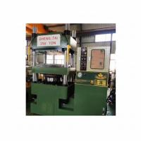China 350 Ton Hydraulic Melamine Tableware Moulding Press with Automatic Ejection 730x850mm for sale