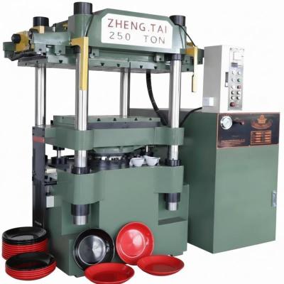 China CNC Controlled Melamine Crockery Making Hydraulic Press Machine 250T For Mass Production for sale
