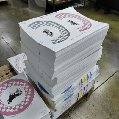 China Custom Pattern Melamine Decal Paper High Fade Resistance For Tableware Decoration for sale