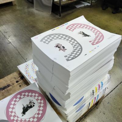 China Heat Resistant Melamine Overlay Paper Customizable High Absorbency A3 A4 A5 B2 B4 for sale