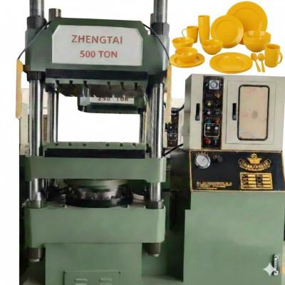 China Customized Melamine Crockery Molding Machine 500TONS Hydraulic Press Machine for sale
