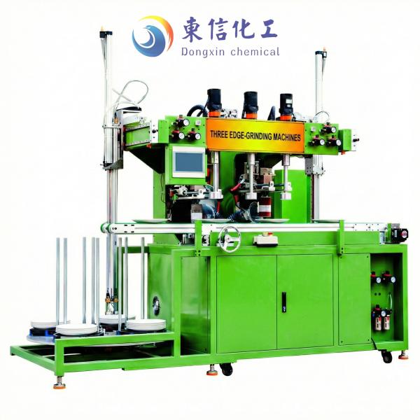 Quality Three Seat Automatic Edge Grinding Machine For Melamine Tableware Edge Processing for sale