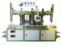 China Three Seat Automatic Edge Grinding Machine 800 Pieces Capacity 150mm-600mm Melamine Tableware for sale