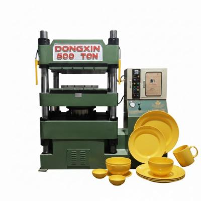 China 500 Tons Hydraulic Press Machine for Precision Melamine Tableware Manufacturing for sale