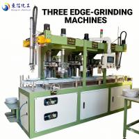China 50HZ Automatic Edge Grinding Machine 2KW for Melamine Tableware Polishing 600-840 Pcs/H for sale