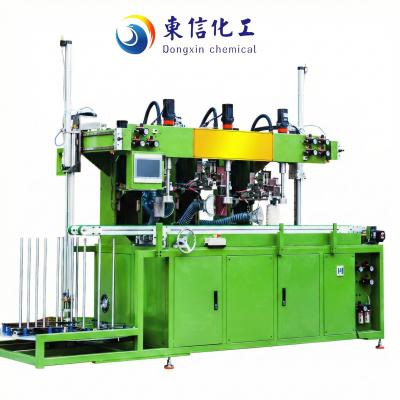 China Automatic Melamine Tableware Grinding Machine 220V 380V 415V Three Station Design for sale