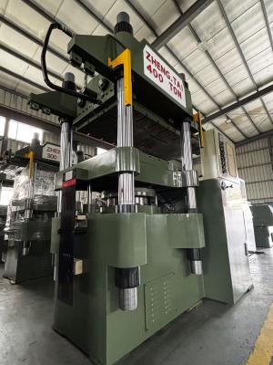 China PLC Touch Screen Refurbished Melamine Press Machine with 150T-400T Capacity for sale