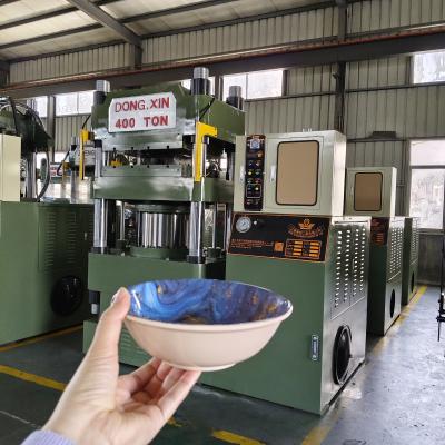 China Double Color Melamine Moulding Press Machine With 400T Pressure For High Efficiency Tableware for sale