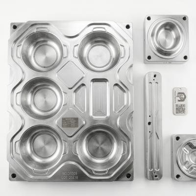China Compression Molding Melamine Dinnerware Mold with Matte Finish Scratch Resistant and Unlimited Size And Shape for sale