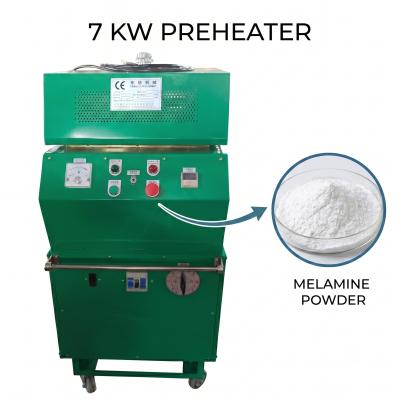 China Stainless Steel Melamine Preheating Machine with 27.12 MHz Frequency and 3-Stage Voltage Switching for Uniform Heating for sale