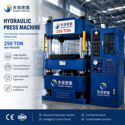 China Cylinder diameter 450 Melamine Press Machine with Heating Plate SSR Controlled System Ensuring Heat Transfer and Consistent Product for sale