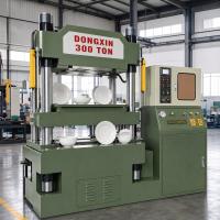 China Double Color Melamine Press Machine 200 Ton PLC Controlled Hydraulic Molding for Two Tone Tableware for sale