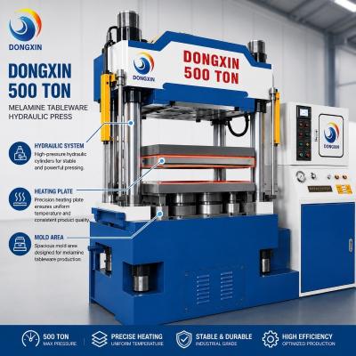 China Melamine Press Machine with 150-500 Tons Pressing Capacity, 200V & 380V 50Hz Voltage, and Precision CNC EDM Grinding Machining for sale