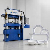 China Automatic Hydraulic Melamine Press Machine For Melamine Tableware Manufacturing for sale