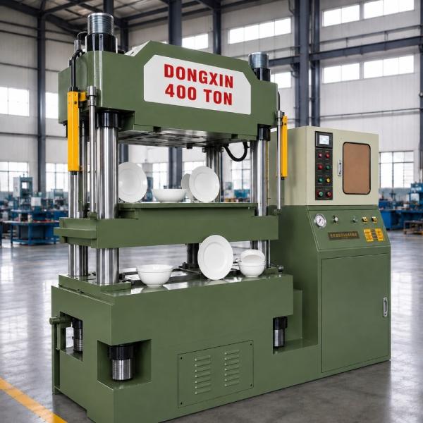 Quality Computerized Melamine Press Machine With PLC Control For Dinnerware Production for sale