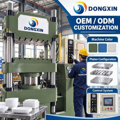 China Melamine Compression Molding Hydraulic Press for A1 A3 A5 Melamine Powder for sale