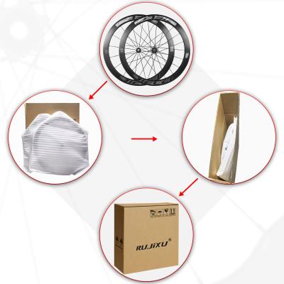 China High Pressure Tire Pads Included Road Bicycle Wheelset with Freehub Support HG/XDR and Quickly Remove a Pair for sale