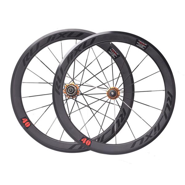Quality Double Wall 20 Inch Bike Wheelset 406 V Brake 11 speed road bike wheelset for sale