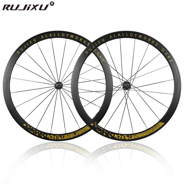 Quality Aluminum Alloy Lightweight Fixed Gear Wheelset Clincher Rim Single Gear Wheel for sale