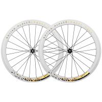 Quality 36T Ratchet 700C Disc Brake Wheelset Rhomboid Mark Straight Pull Carbon Clincher for sale