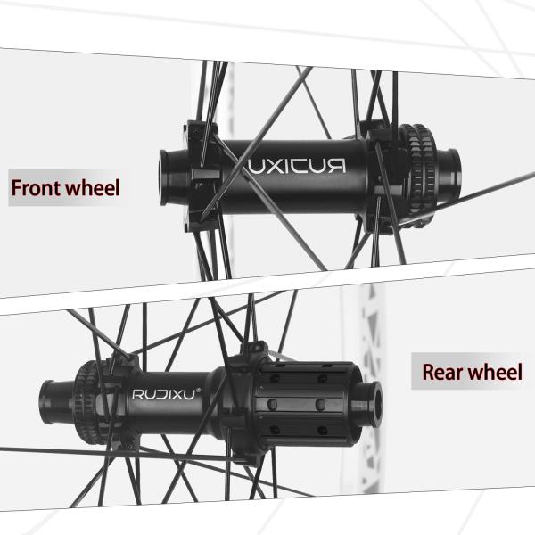 Quality 36T Ratchet 700C Disc Brake Wheelset Rhomboid Mark Straight Pull Carbon Clincher for sale